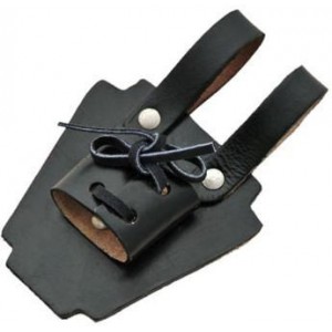 Black Leather Dagger Frog - """""" WELCOME TO ROBERTSON & CO